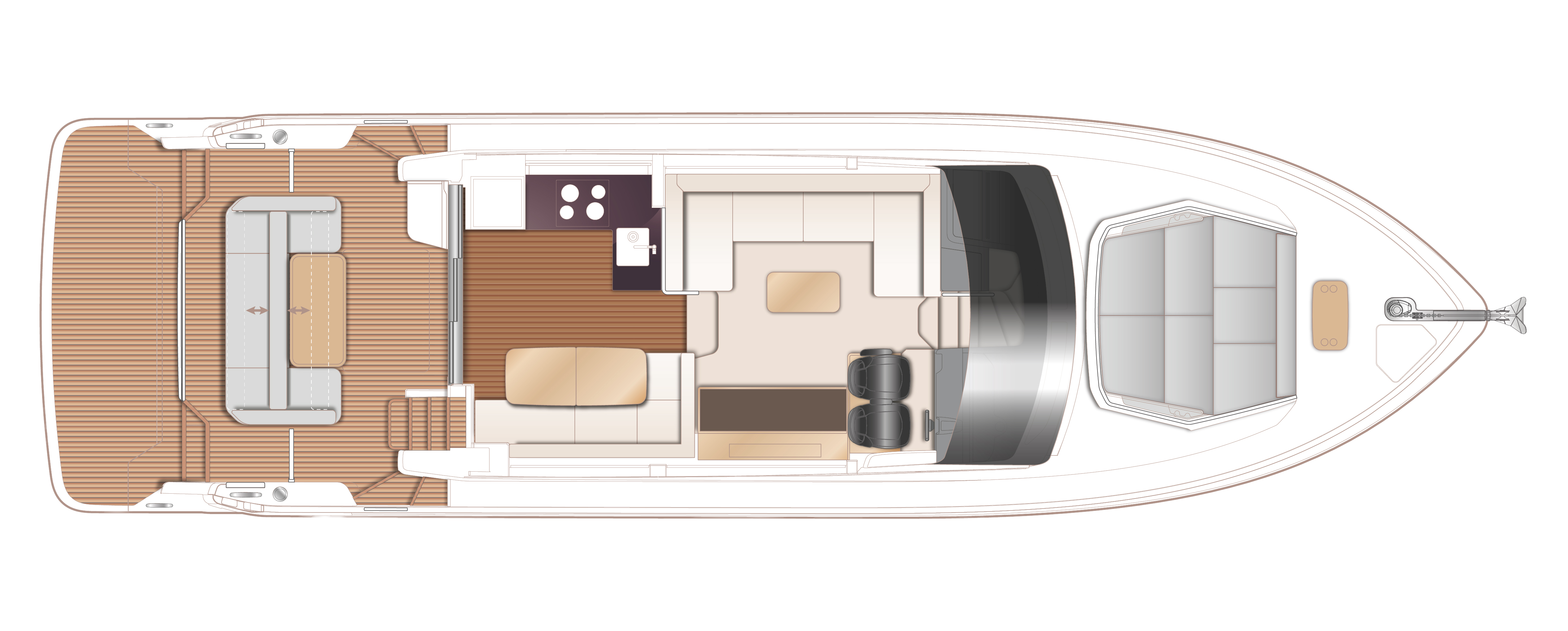 F54 Luxury Flybridge Yacht | 55ft Yacht | Princess Yachts